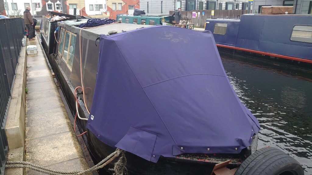 Narrowboat Cratch Cover - Canvasman