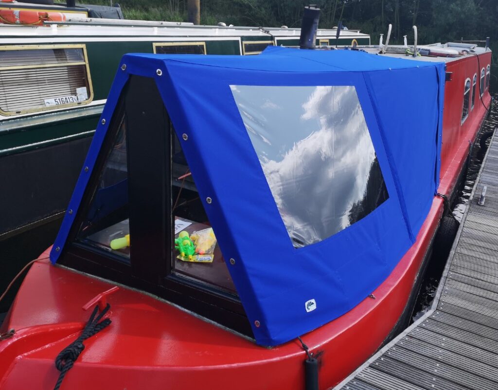 Narrowboat Cratch Hoods - Canvasman
