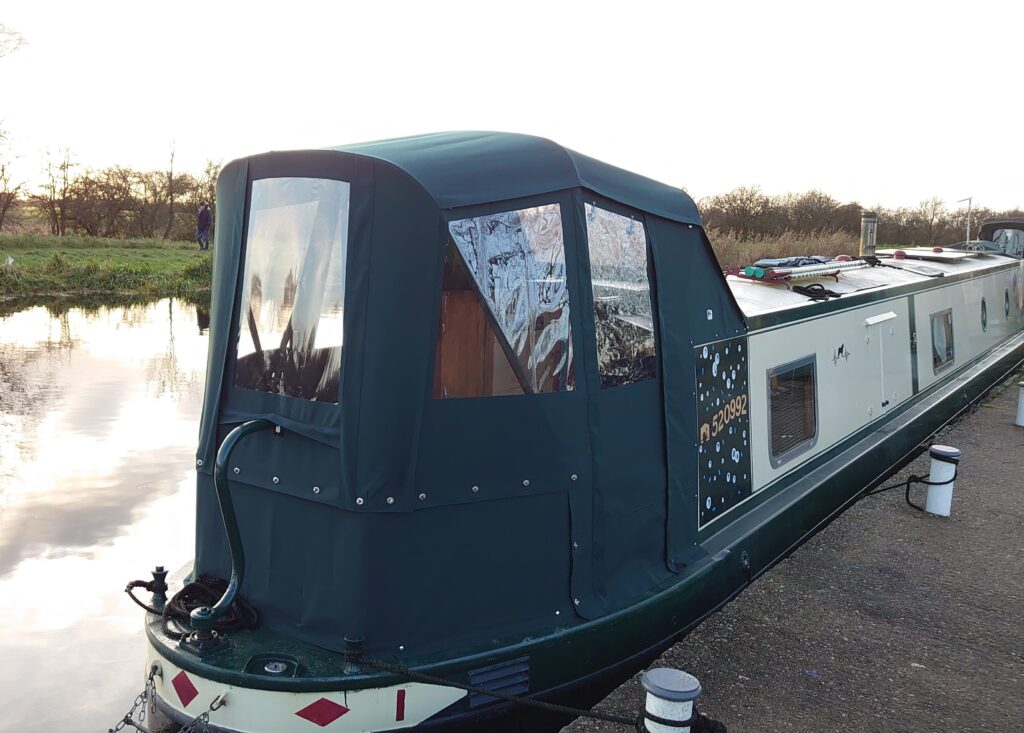 Narrowboat Cratch Cover - Canvasman