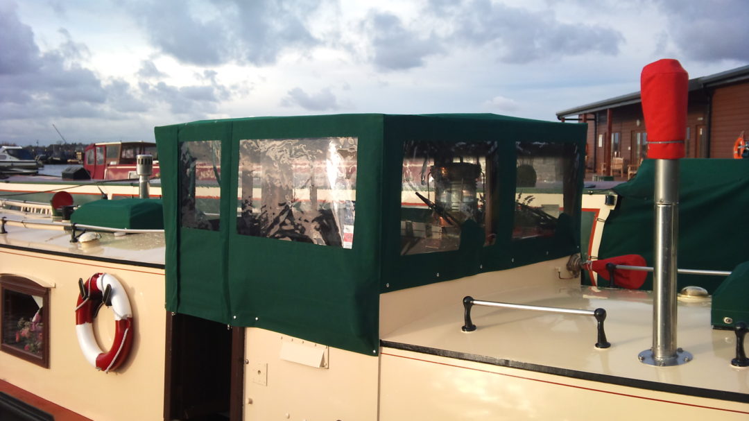 Dutch Barge Wheelhouse Top Covers - Canvasman