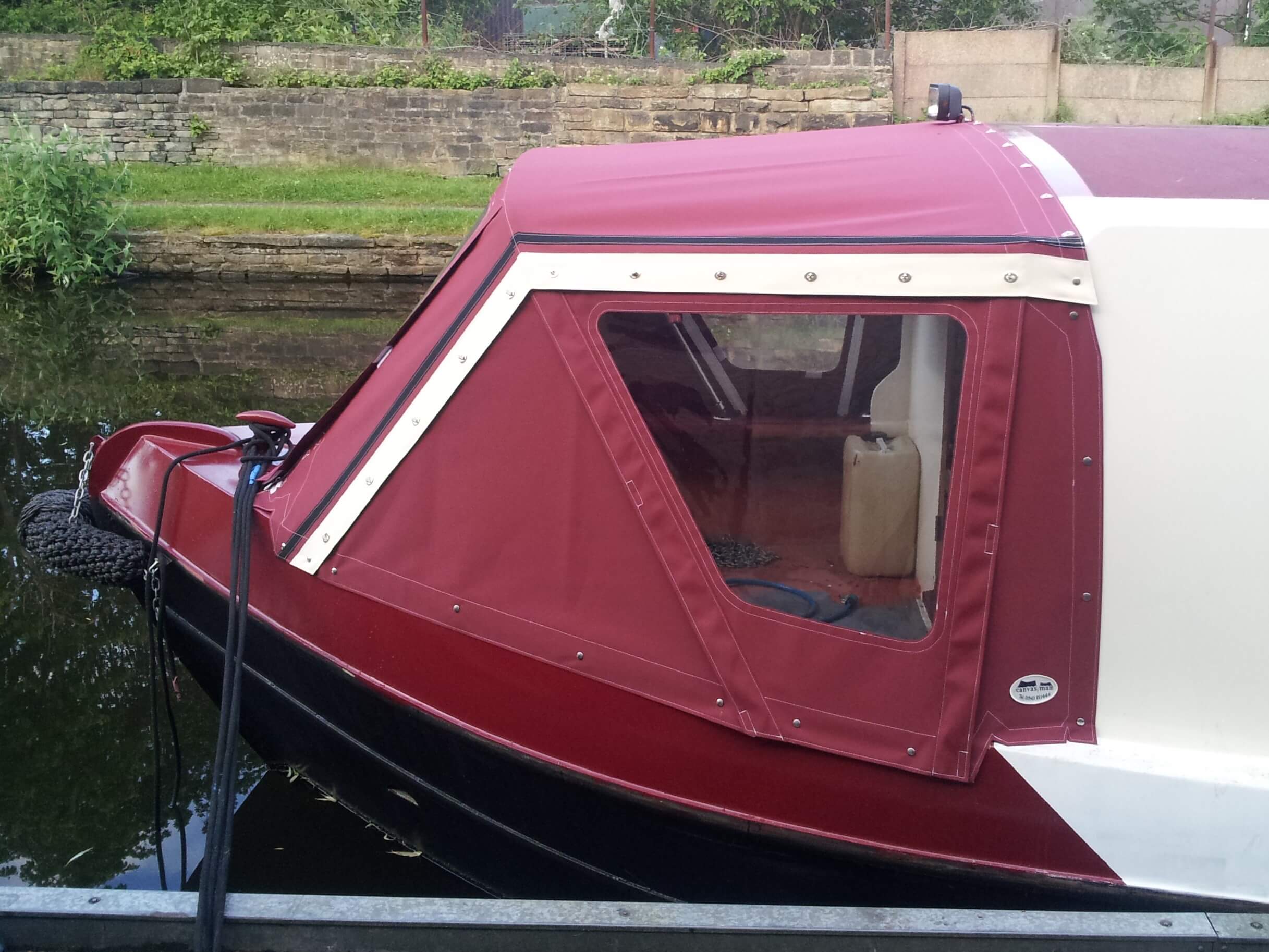 Wide Beam Cratch Hoods - Canvasman