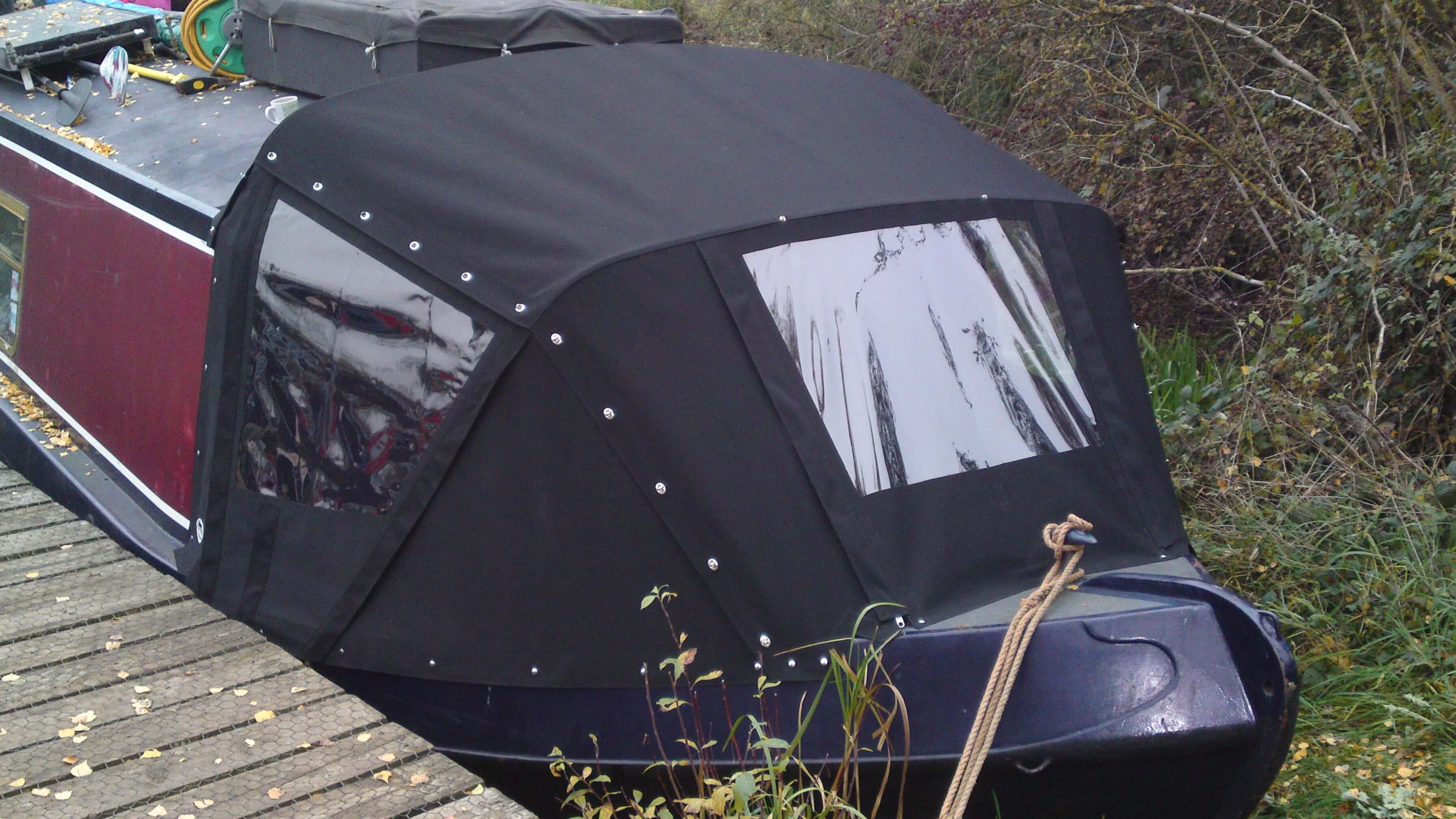 Wide Beam Cratch Hoods - Canvasman